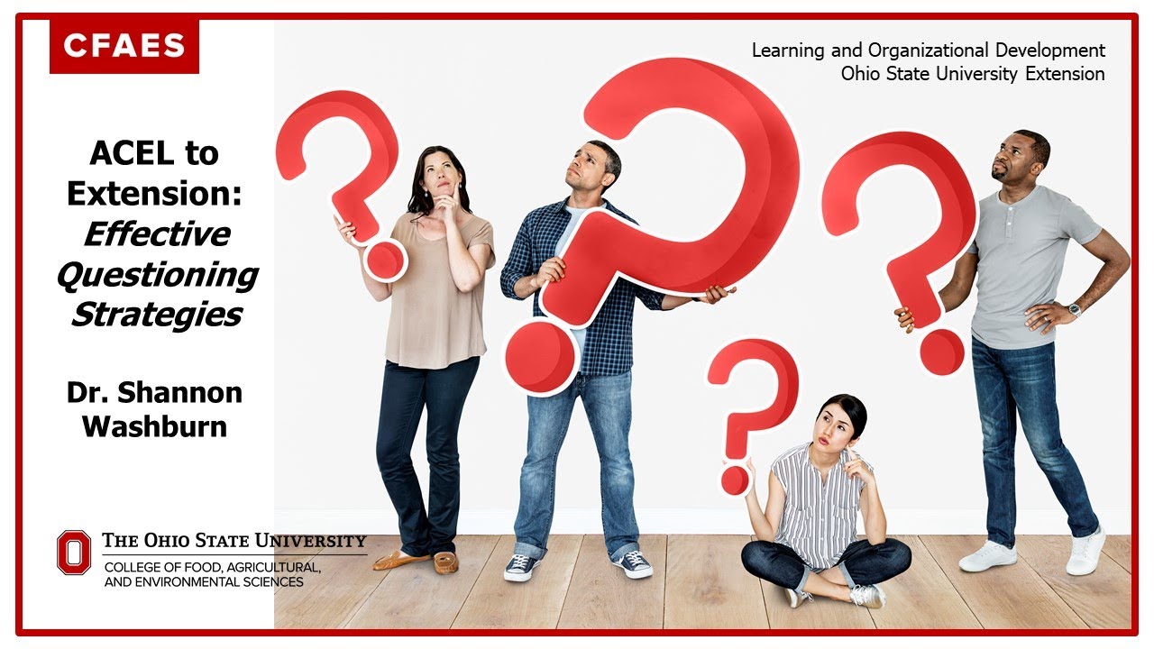 Effective Questioning Strategies