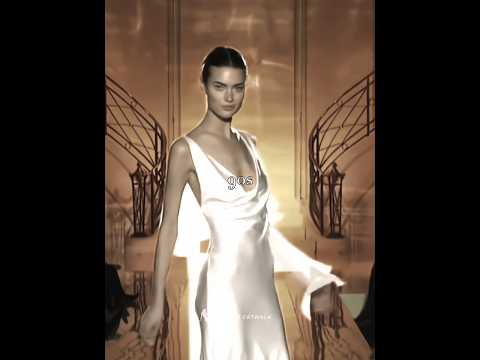 Shalom Harlow Now vs 90s #fashion #runway #model