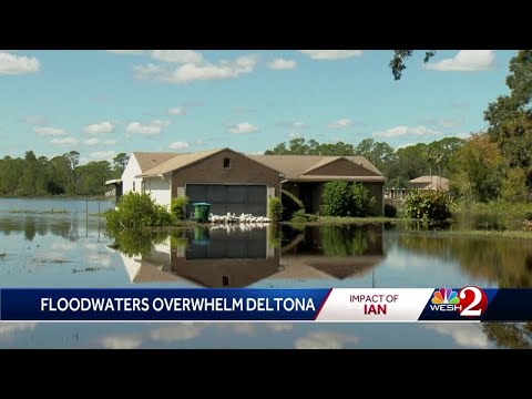 Floodwaters overwhelm Deltona homes