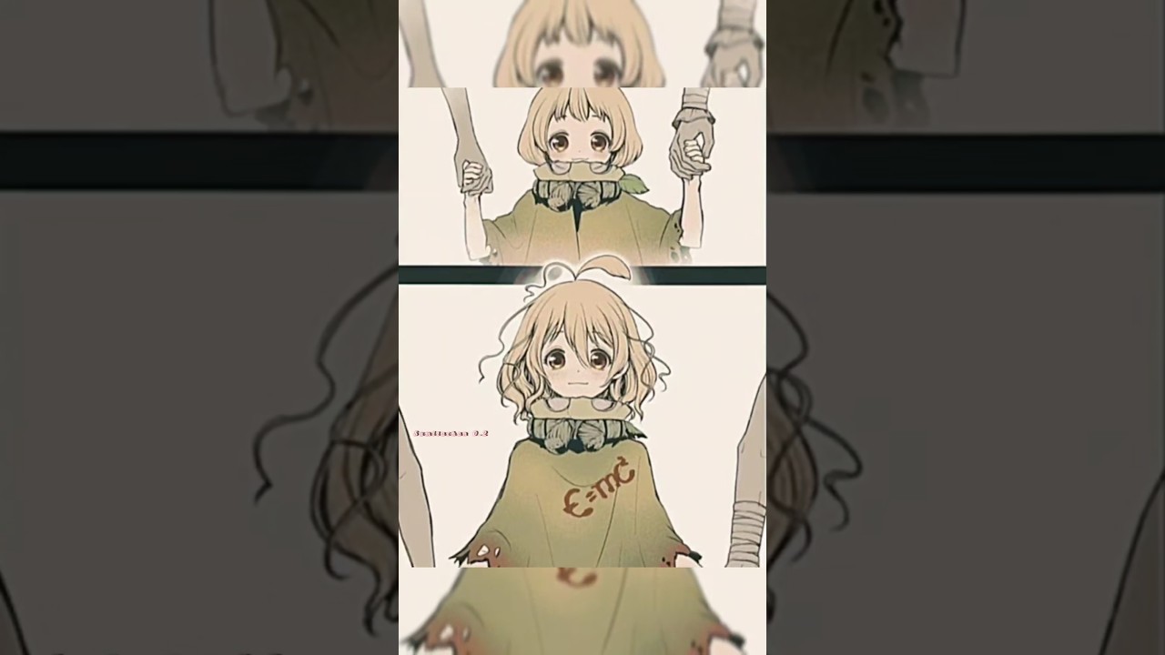 my poor suika 😭 suika saved senku #drstone #senku #suika