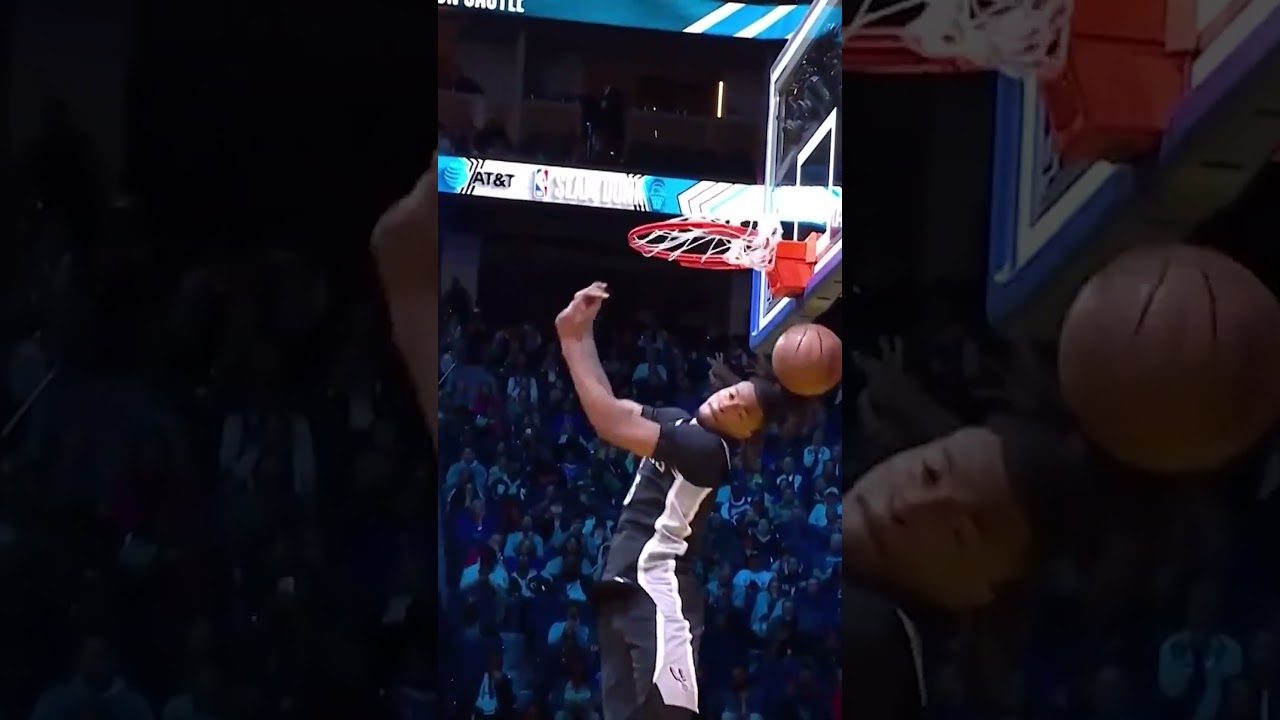 Stephon Castle's Dunk Contest #nba #stephoncastle #basketball