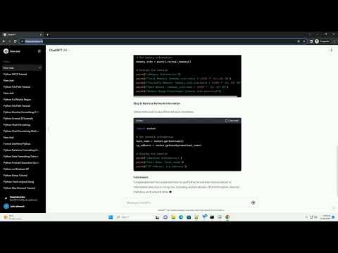 python get computer information
