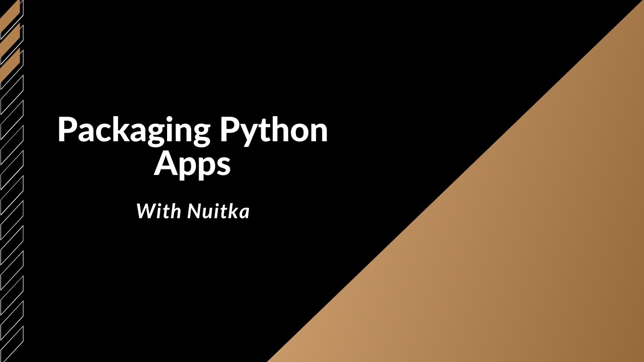 Using Nuitka to Package a Python App
