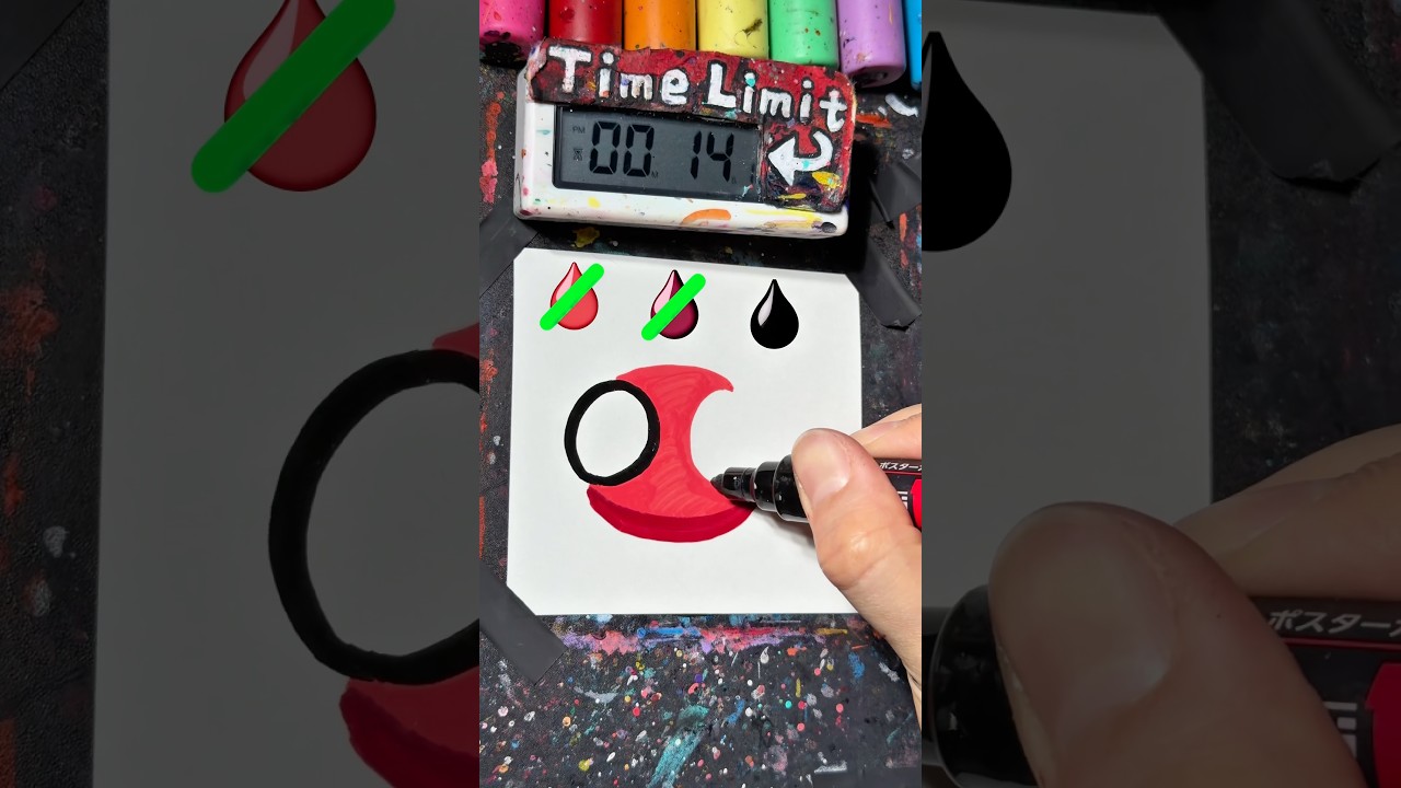 Drawing RED in 30Sec (Rainbow Friends)