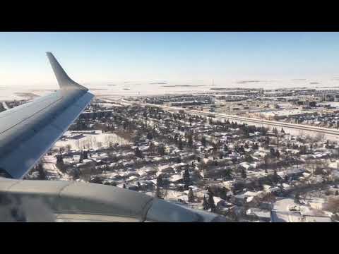 My Last Air Canada Embraer190 Landing in Regina