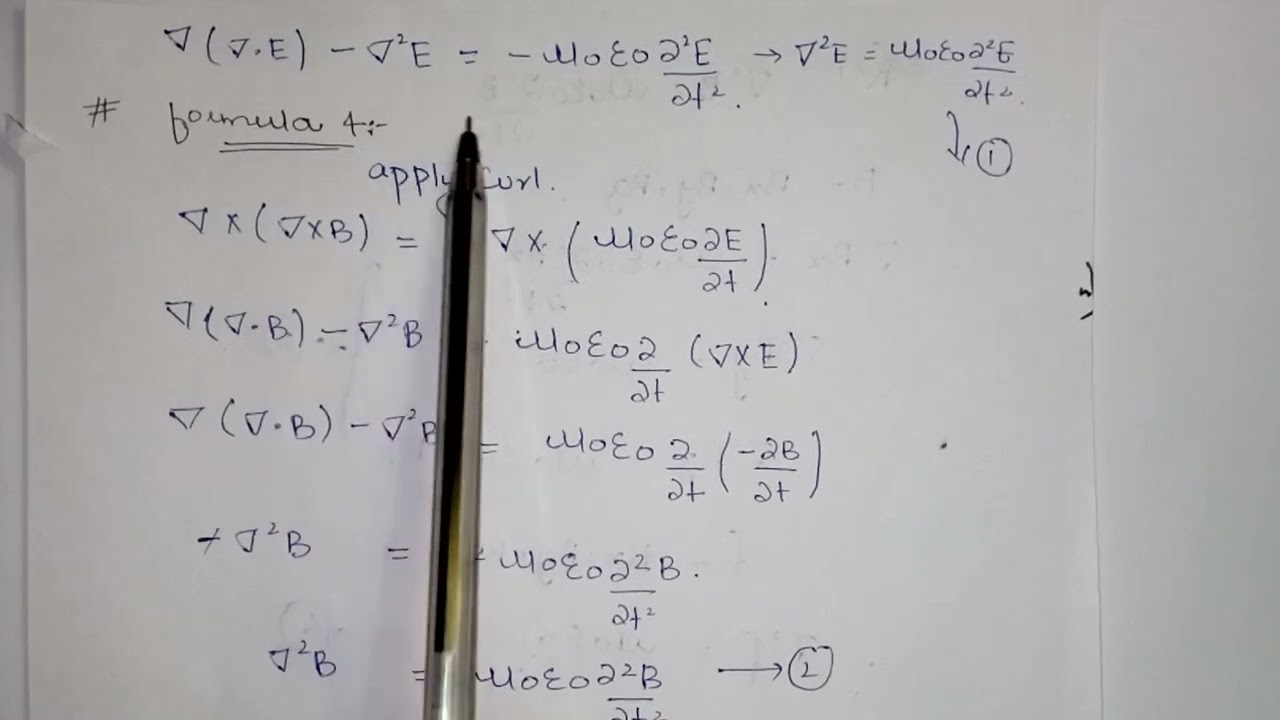 Chap 9 Lec 5 [ ELECTROMAGNETIC WAVE IN VACUUM ] griffiths electrodynamics