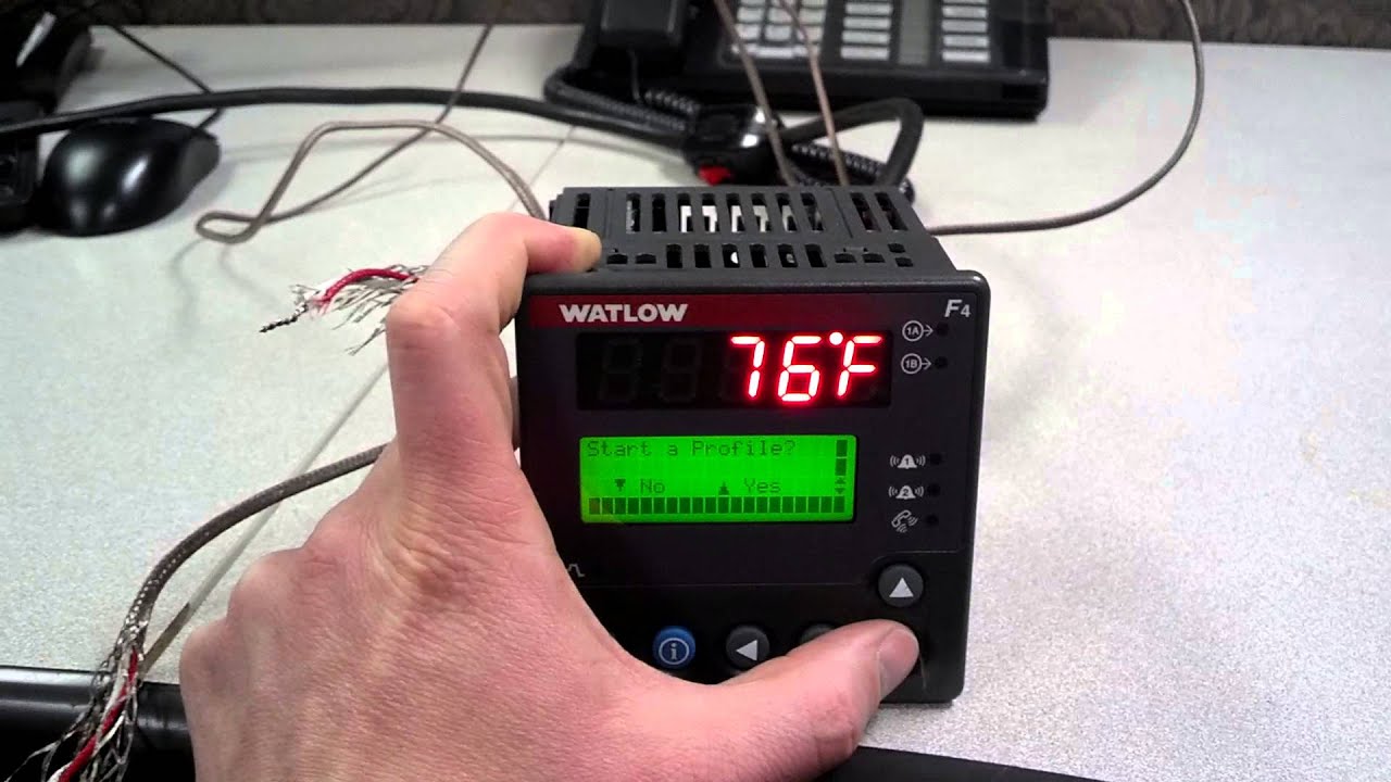 Watlow F4 with wait for process