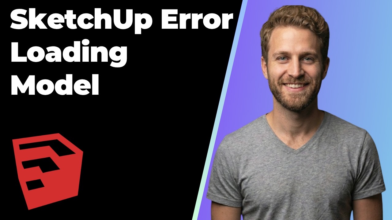 SketchUp Error Loading Model (Easy Fix Guide)