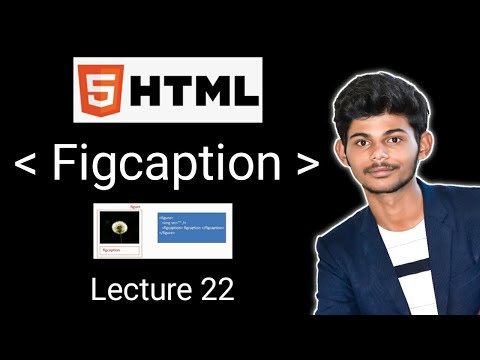 HTML Figcaption Tag | How To Add Caption To images In html | Lecture 22