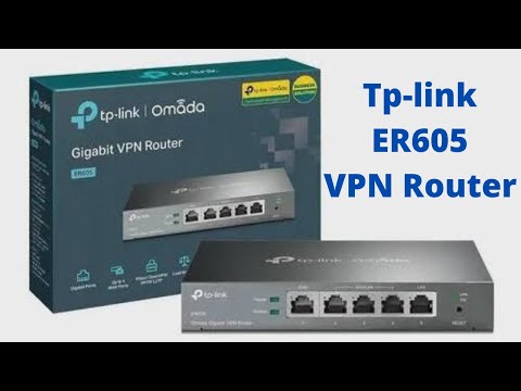 Balanceador e Roteador VPN Tp-link ER605 - unboxing