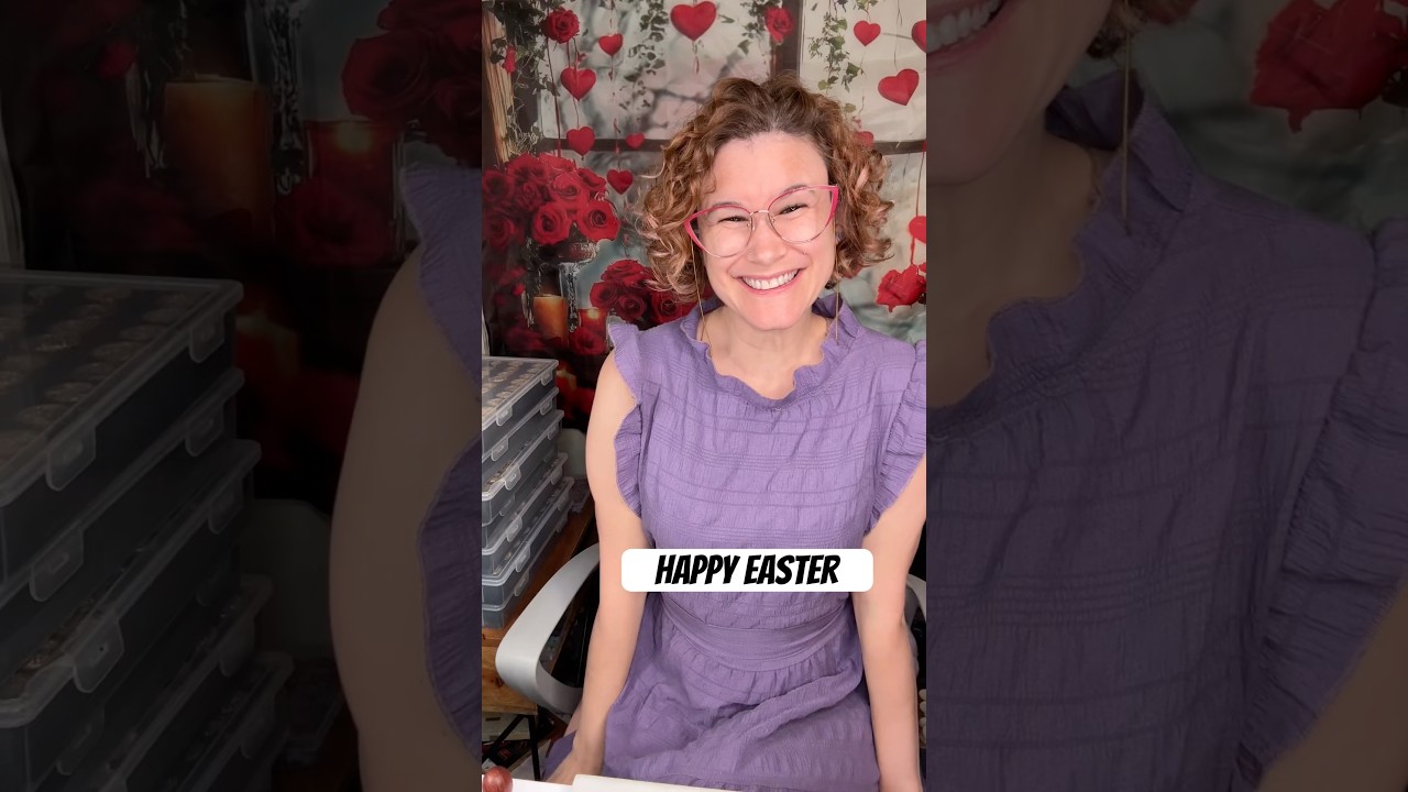 Happy Easter! 🐇 #happyeaster #spring #treasuredletter #art #wssotd 4/5