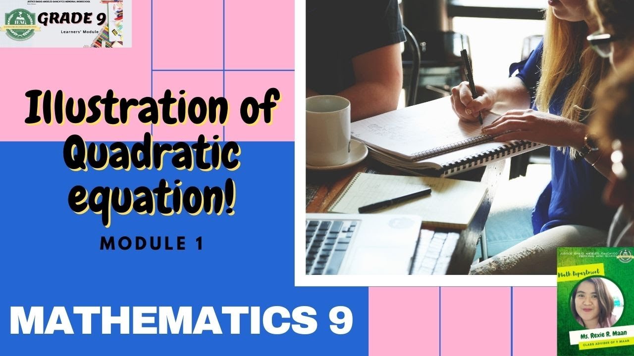 Mathematics 9 - module 1 - week 1