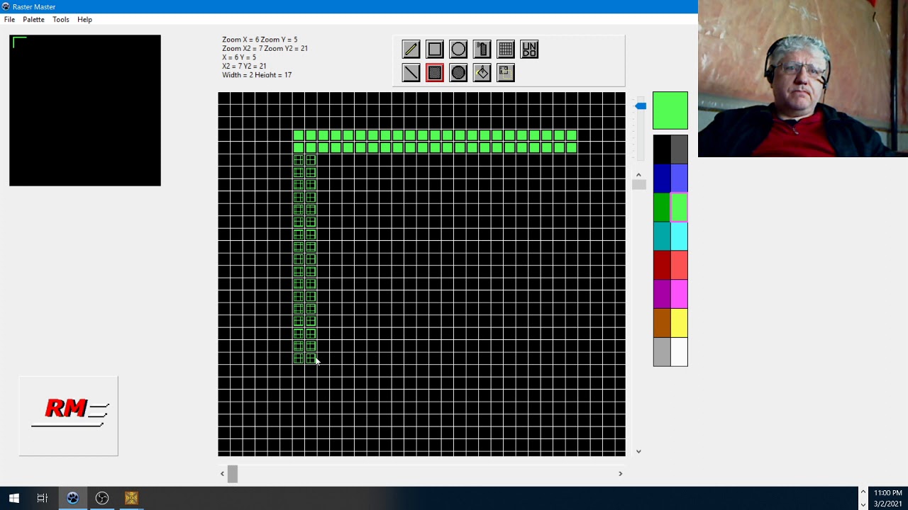 ✅ Freepascal demo how import Raster Master images - Day 8