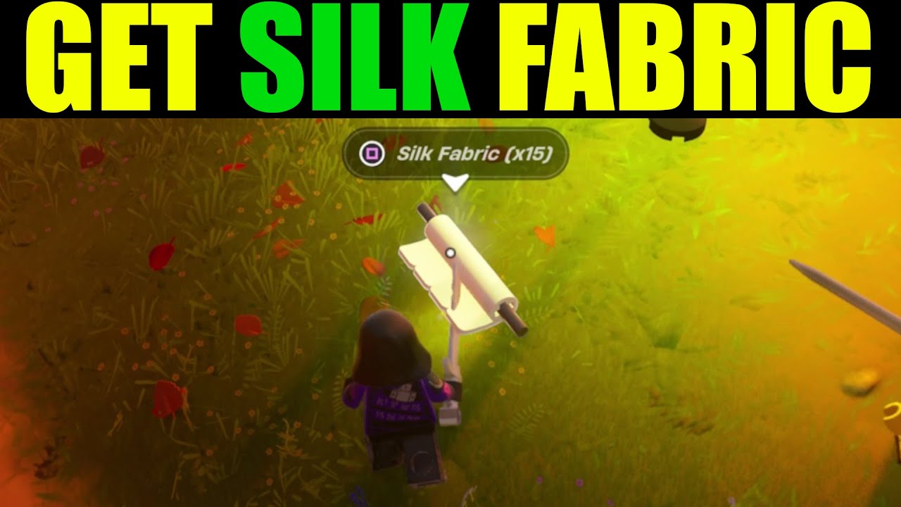 How to get silk fabric in lego fortnite