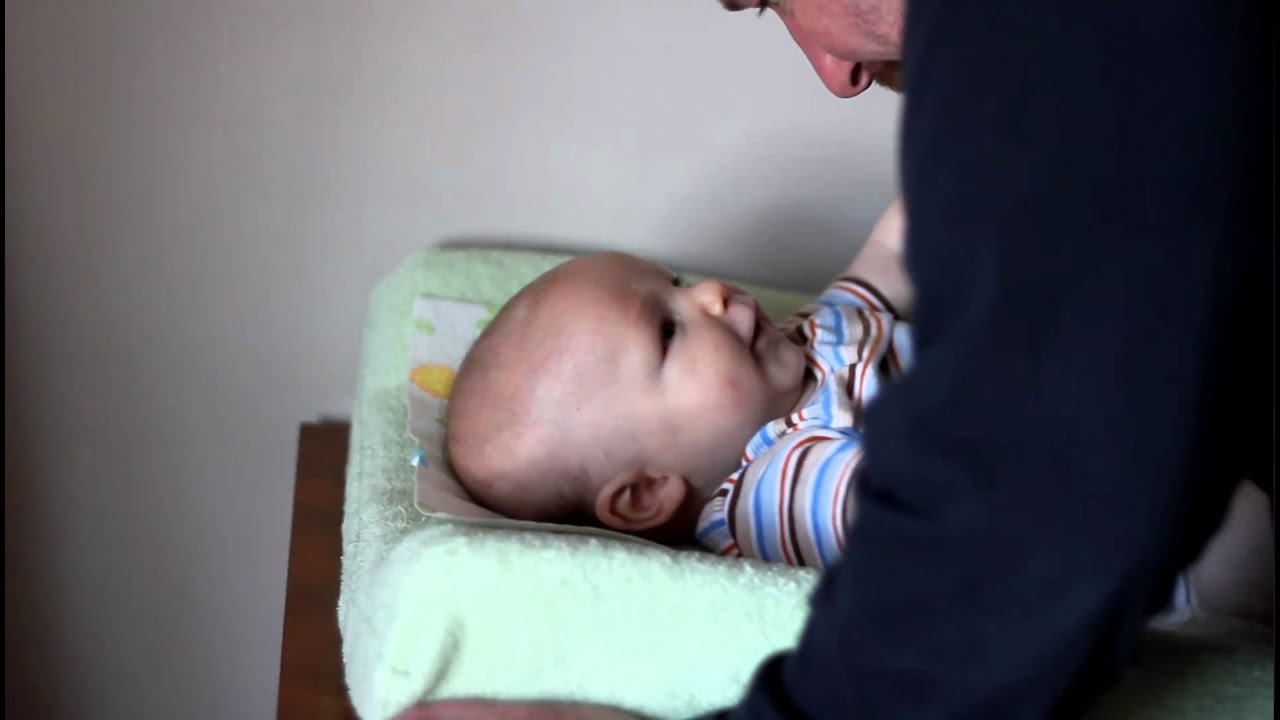Daddy tickling Ben, 1-9-11