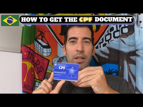Obtaining your CPF document in Brazil