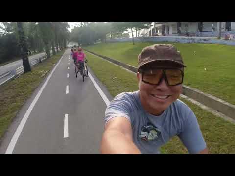 Cycling with Mr Voice of Malaysia! Encountered a Bad Train Station for OKUs.