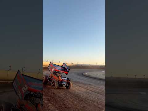 FULL THROTTLE around Tulare!! Our 410 Sprintcars carry a lot of wing speed around this place!