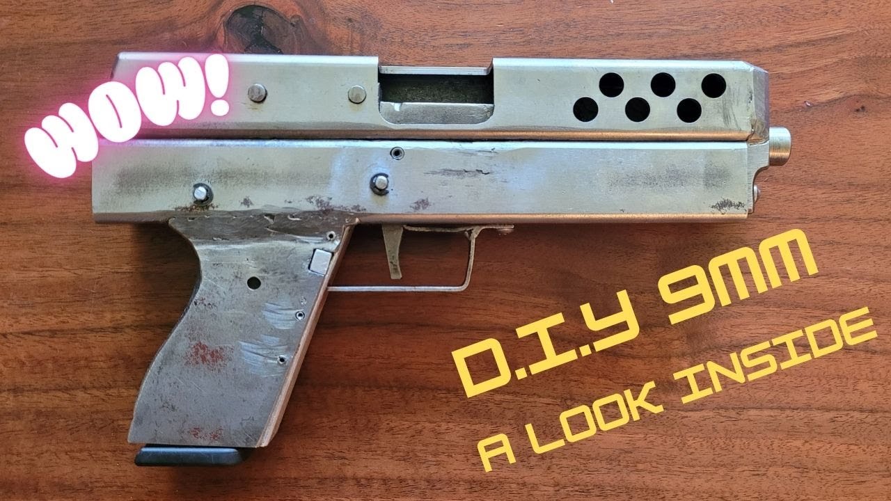 Homemade 9mm internal view