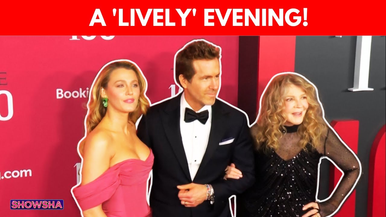 Blake Lively & Ryan Reynolds Pose Together At The TIME100 Gala In New York I N18G