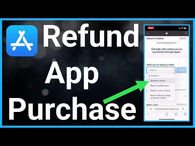 How to refund Apple purchases and report a problem