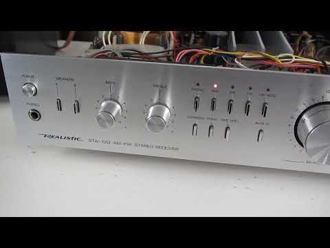Realistic STA-720 AM/FM Magnetic Phono Input Stereo "Classic" | Reverb