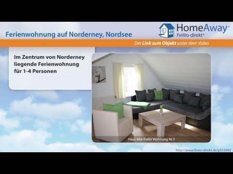 Norderney: Im Zentrum von Norderney liegende Ferienwohnung für 1-4 Personen - FeWo-direkt.de Video