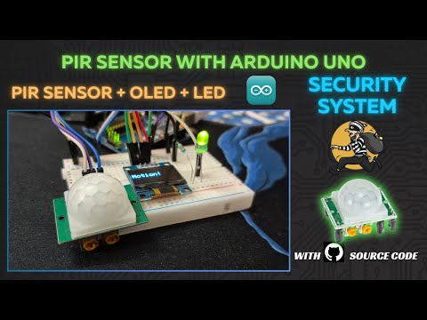 PIR Motion Detector with Arduino | Security System Project | #episode8 #arduinoprojects #pir