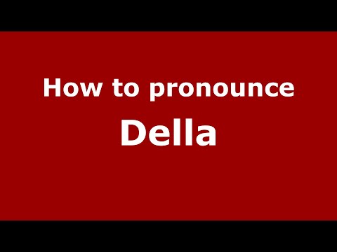 How to pronounce Della (Indonesia/Indonesian) - PronounceNames.com