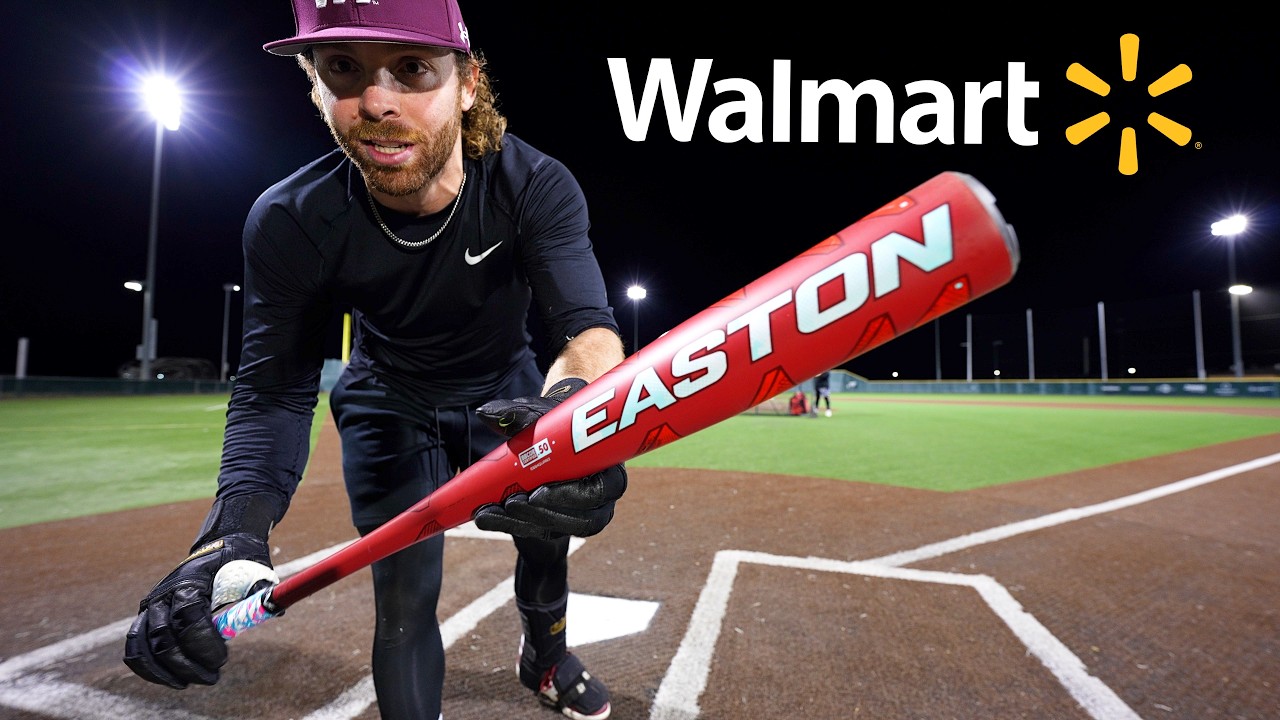 I bought the cheapest bat from Walmart...