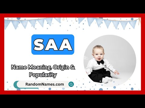 Saa - Baby Boy Name Meaning, Origin & Popularity - RandomNames.com