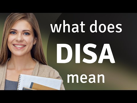 Disa • what is DISA definition