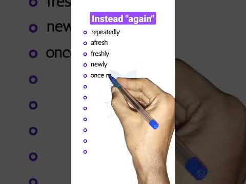 synonyms of "again" #learnenglish #englishspeaking