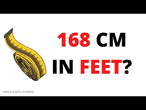 168 cm in feet? || Convert 168 cm into feet? || QnA Explained