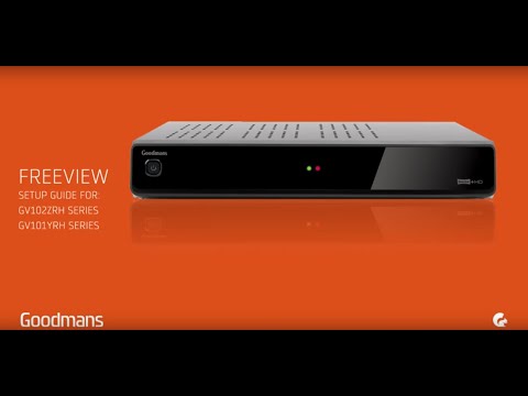 Goodmans Freeview HD Recorder - Setup Guide