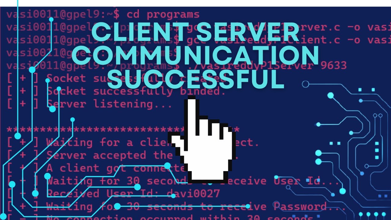 TCP/IP Socket Programming Project - Understanding Client-Server Interaction