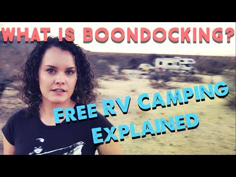 WHAT IS BOONDOCKING? Free RV Camping Explained