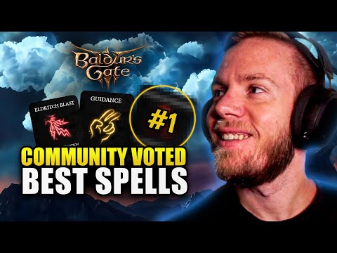 BEST Spells in Baldur's Gate 3 according to COMMUNITY VOTE