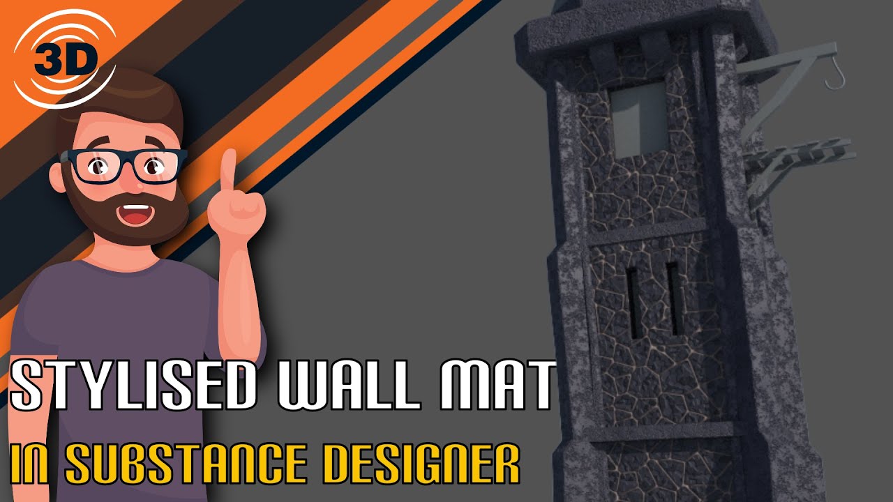 Stylised Stone Wall Tutorial in Substance Designer