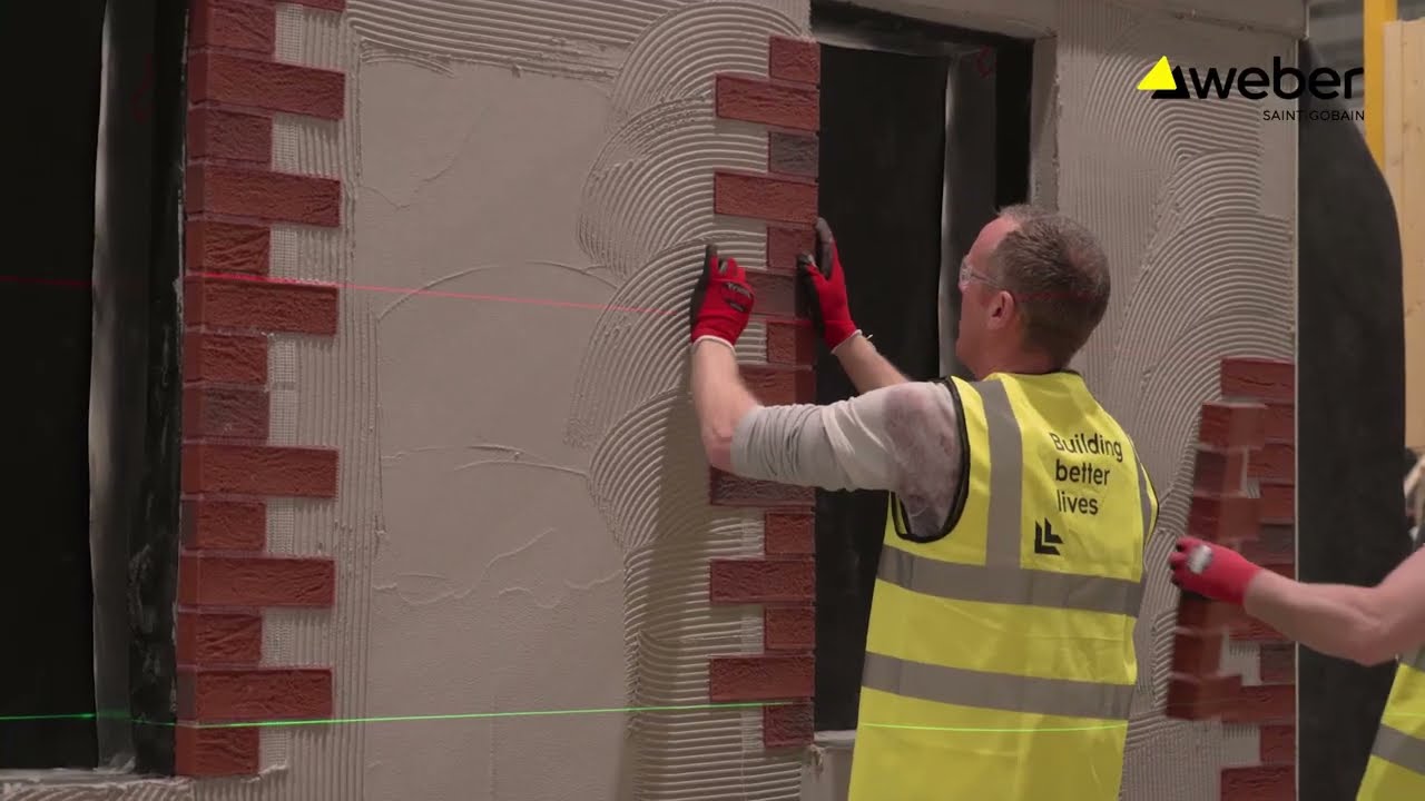 weberwall brick | Fast fix, lightweight brick system | Weber UK