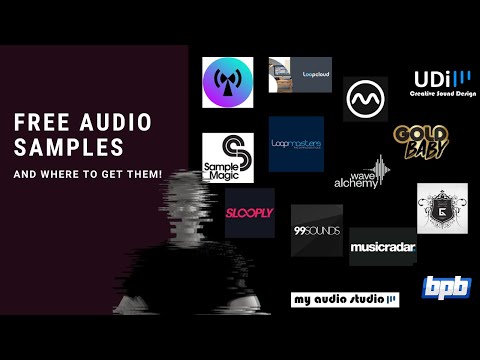 Where to get free audio samples, sample packs and loops?