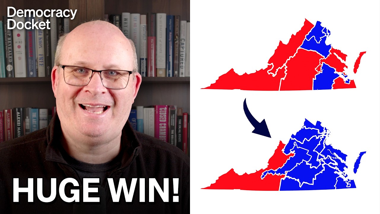 Redistricting Battle Heats Up with BIG Win for Democrats in Virginia