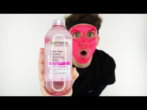 Pink Micellar Cleansing Water 💧 #shorts