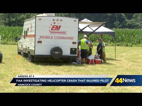 FAA now investigating crash that hurt helicopter pilot