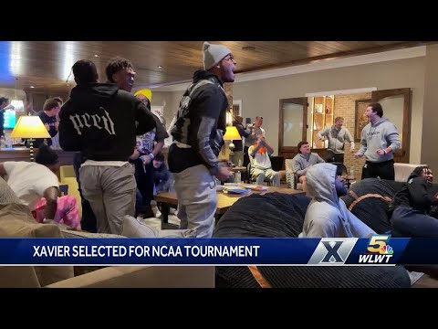 Musketeers celebrate hearing name called for 2025 NCAA men's basketball tournament