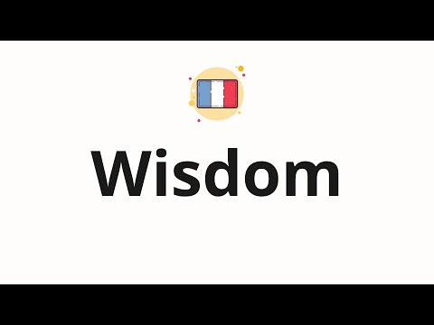 How to pronounce Wisdom