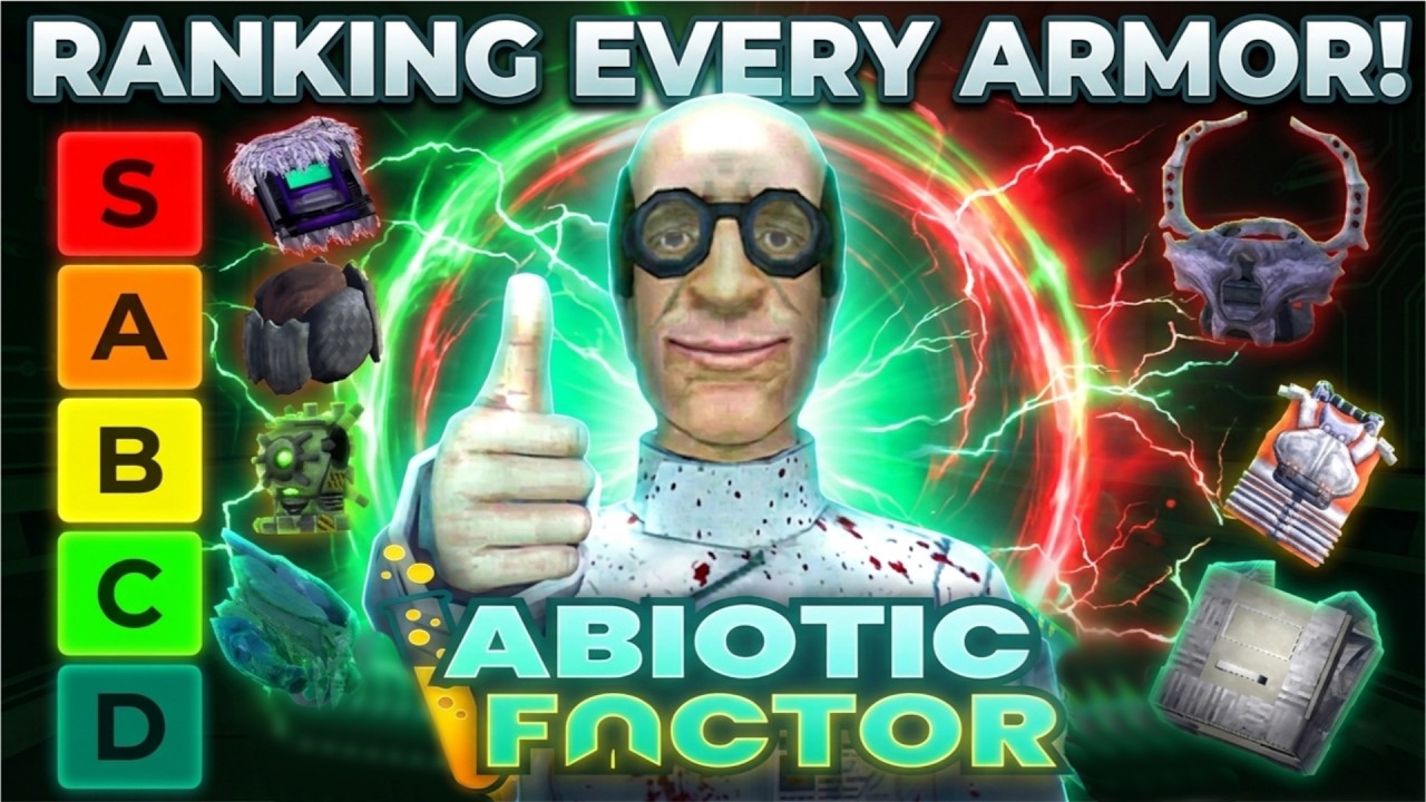 Ranking Every ARMOR SET in Abiotic Factor! (tierlist)