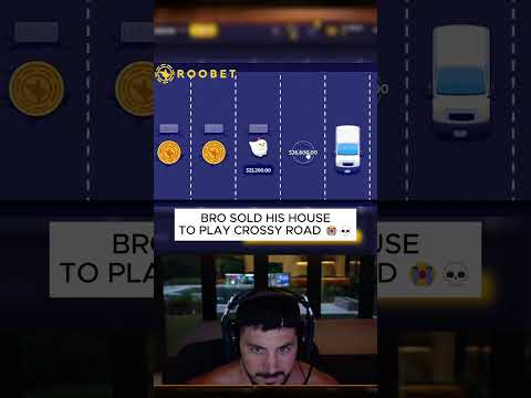 BRO SOLD HIS HOUSE TO PLAY THE CHICKEN GAME! ππ#casino #slots #roobet