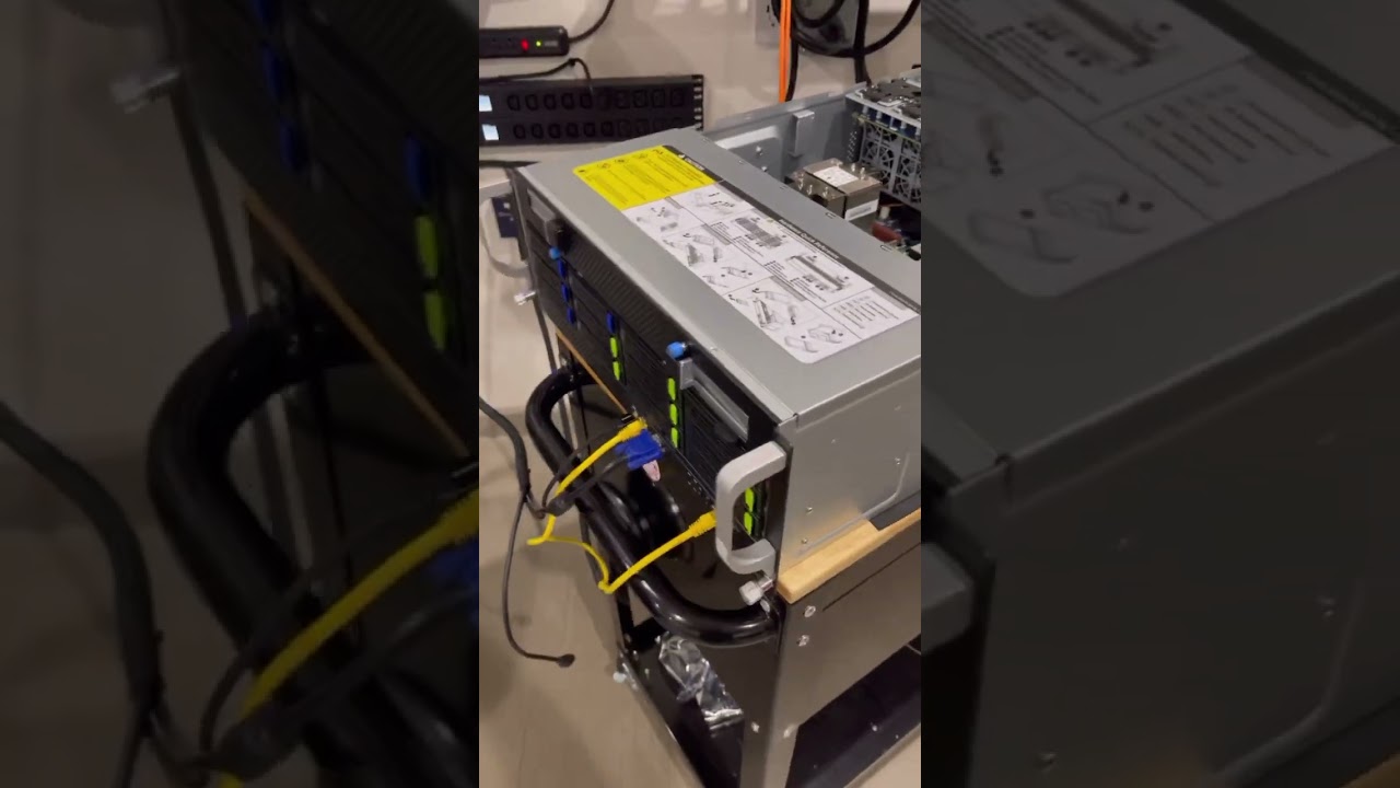 Put Ai Deep Learning Server with 8 x RTX 4090 🔥#ai #deeplearning #ailearning