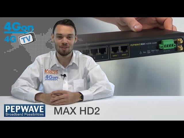 Pepwave MAX HD2 Cellular Router